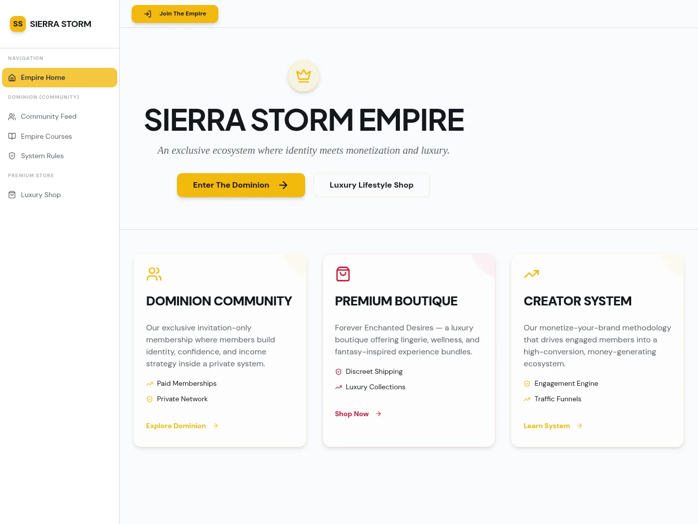 Sierra Storm Launch System