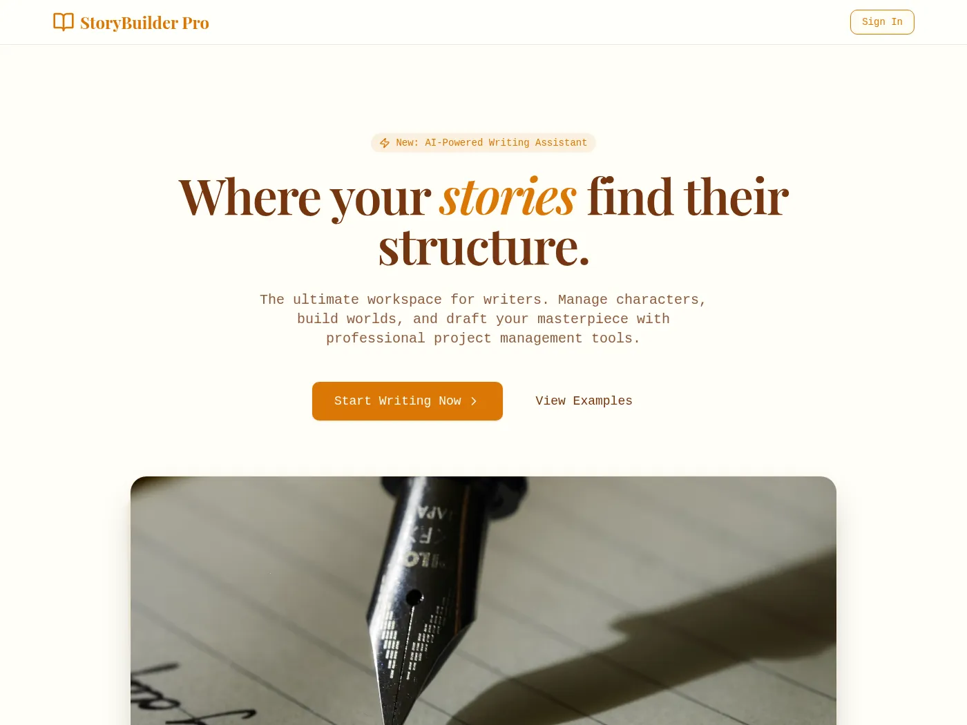 StoryBuilder Pro