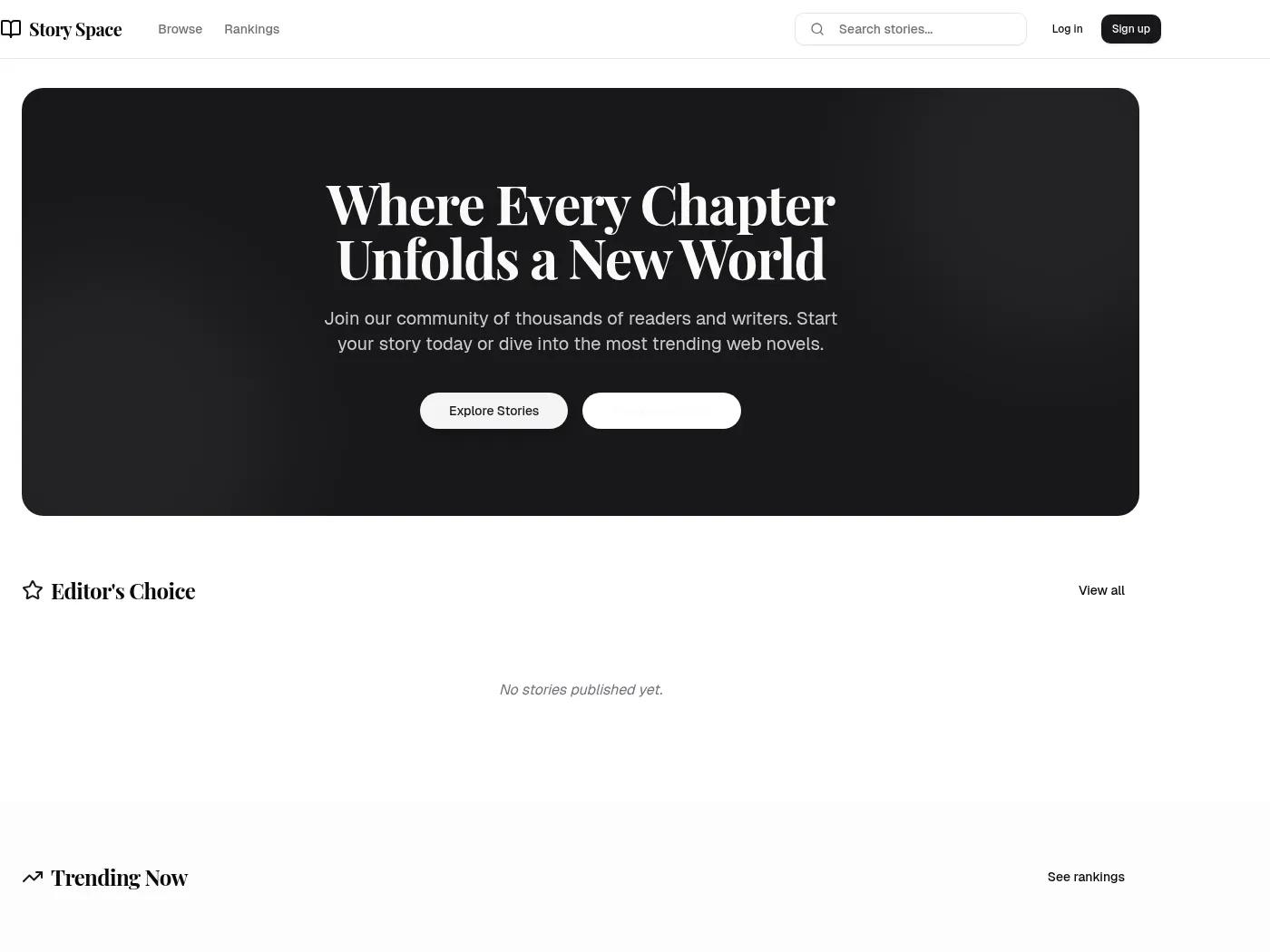 Story Space Platform