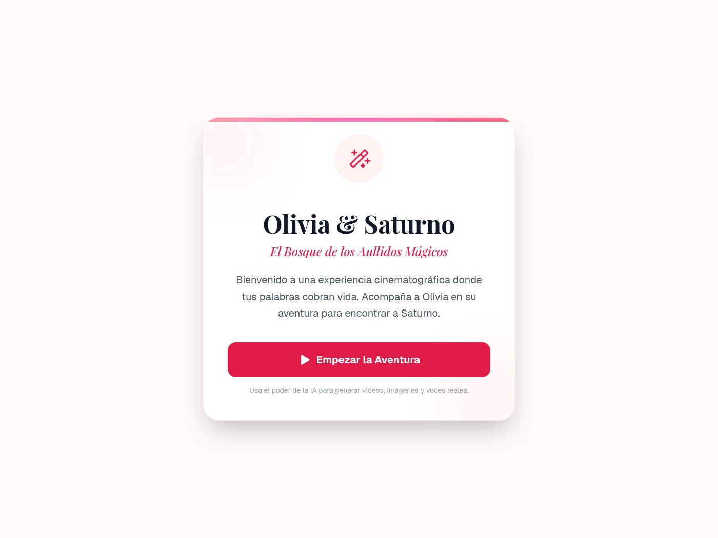 Olivia & Saturno Story Video
