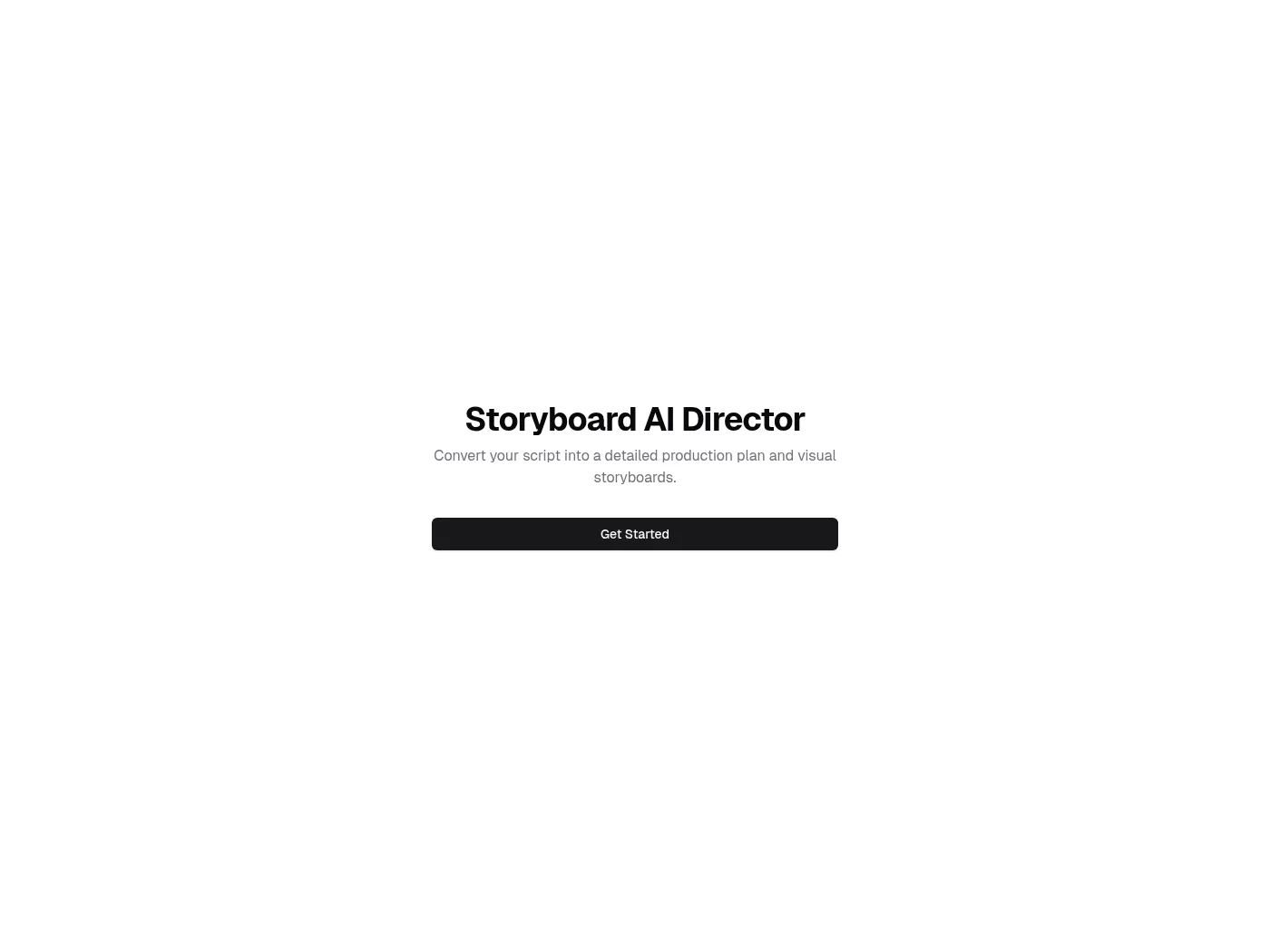 Storyboard AI Director