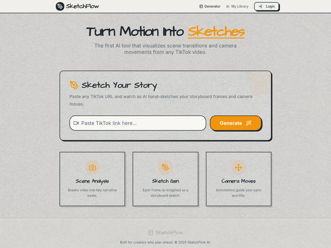 Storyboard Sketch Generator