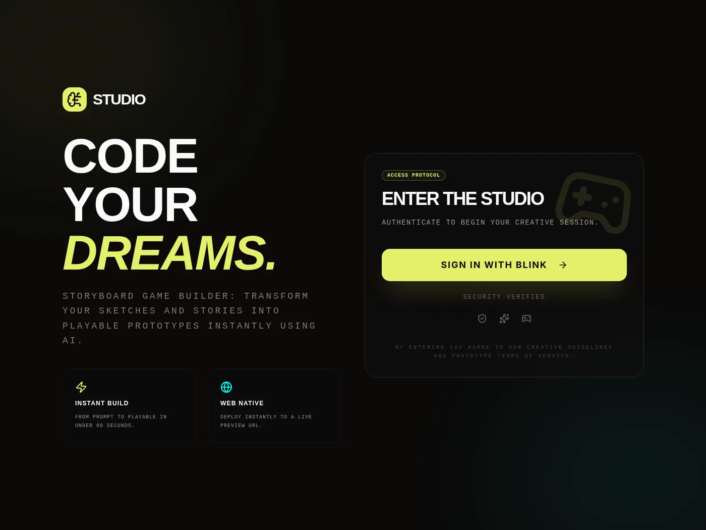 Storyboard Game Builder
