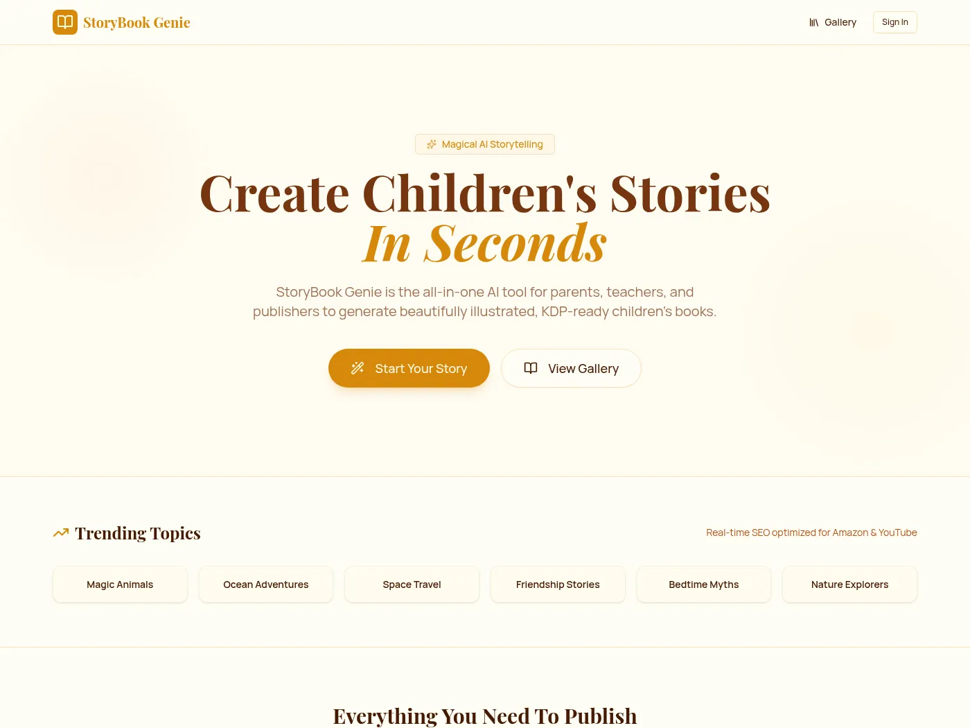 StoryBook Genie