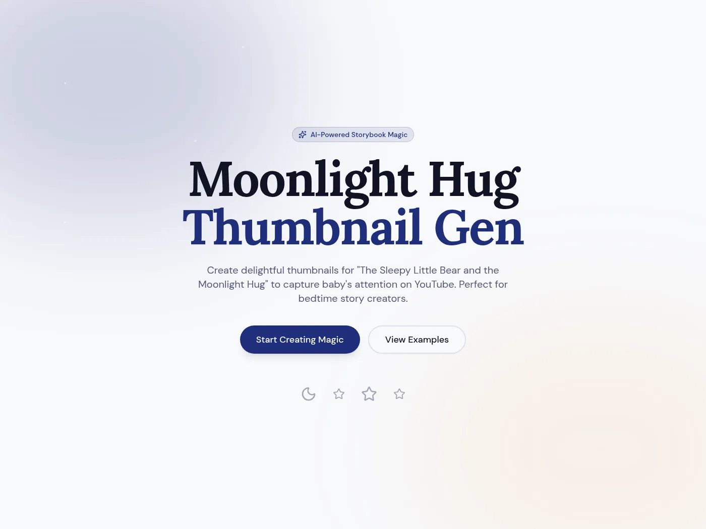 Moonlight Hug Storybook