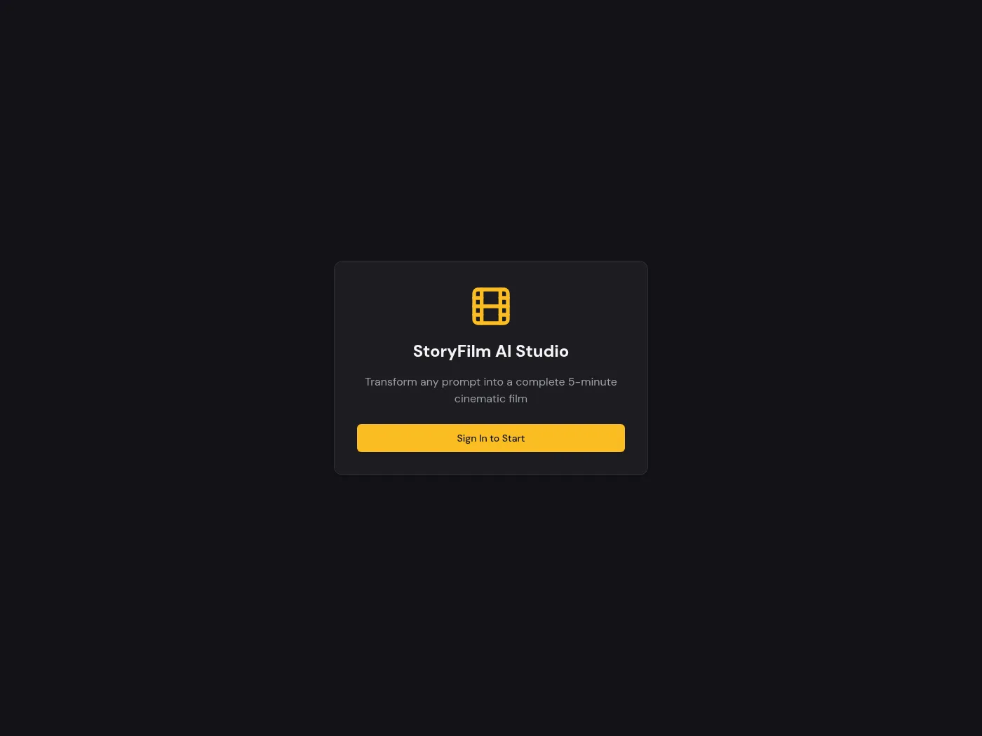 StoryFilm AI Studio