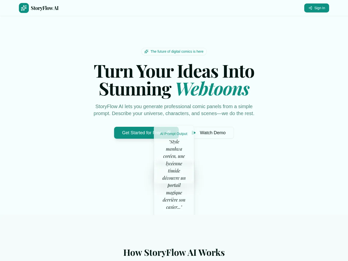 StoryFlow AI