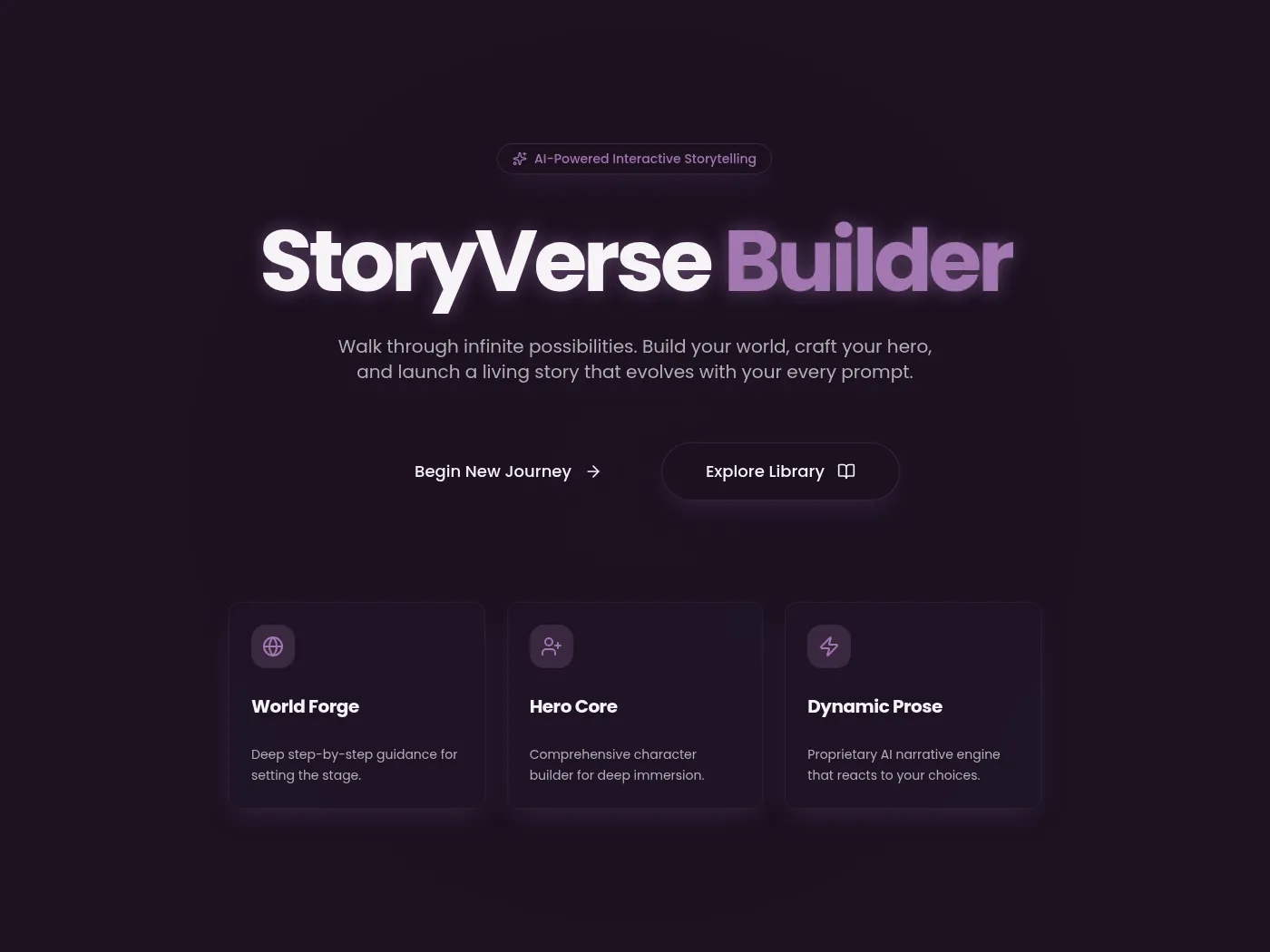 StoryVerse Builder