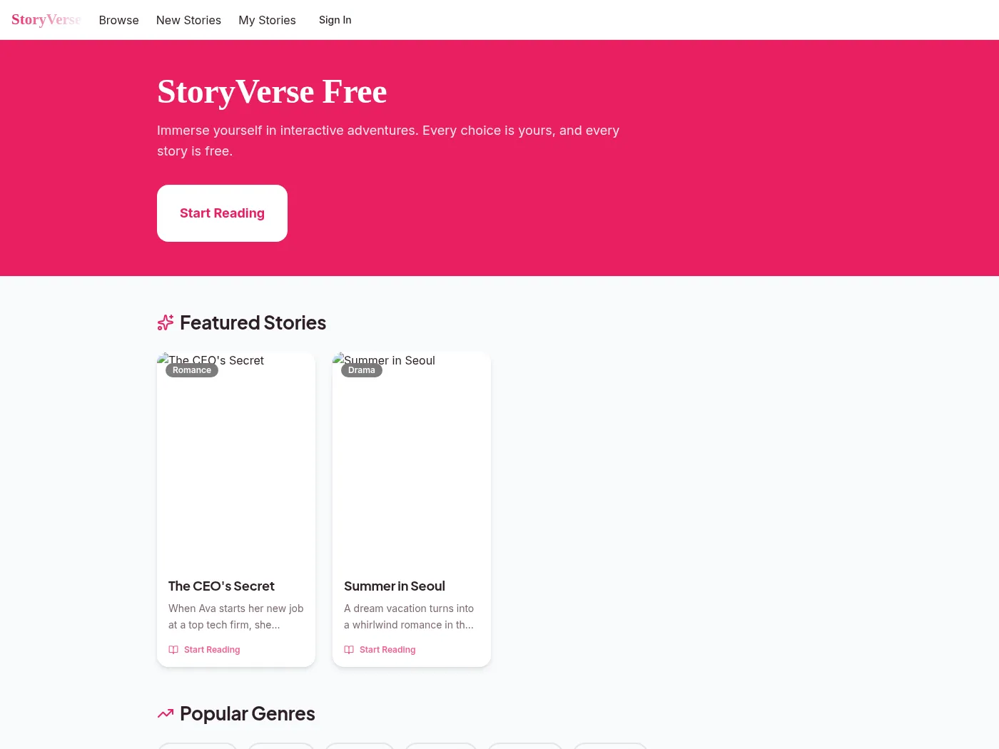 StoryVerse Free