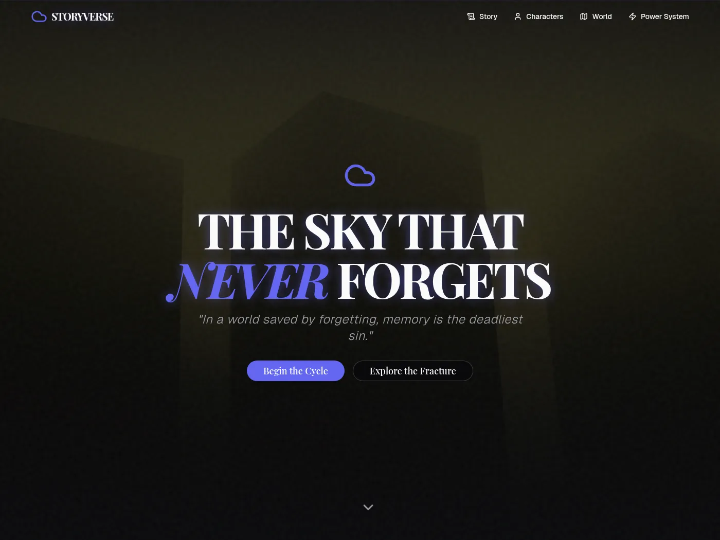 StoryVerse Web Experience