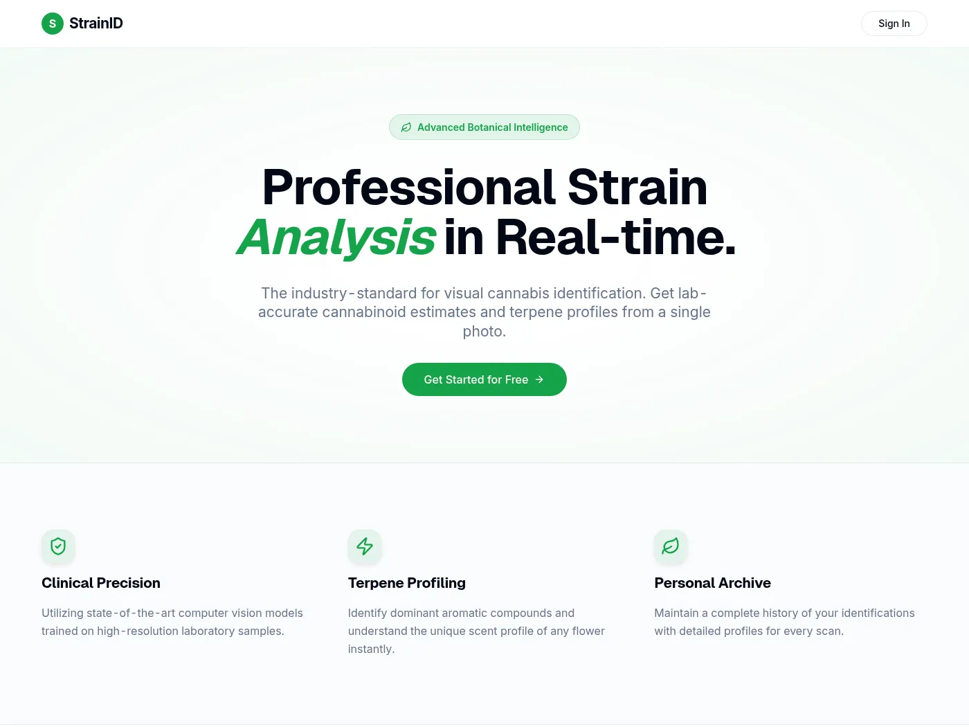 Strain Identifier