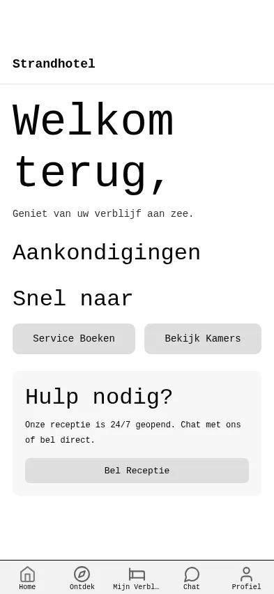 Strandhotel Guest App