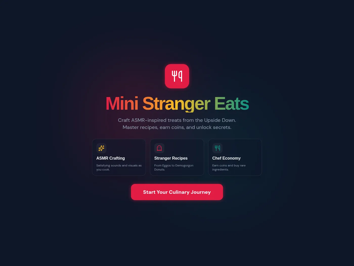 Mini Stranger Eats
