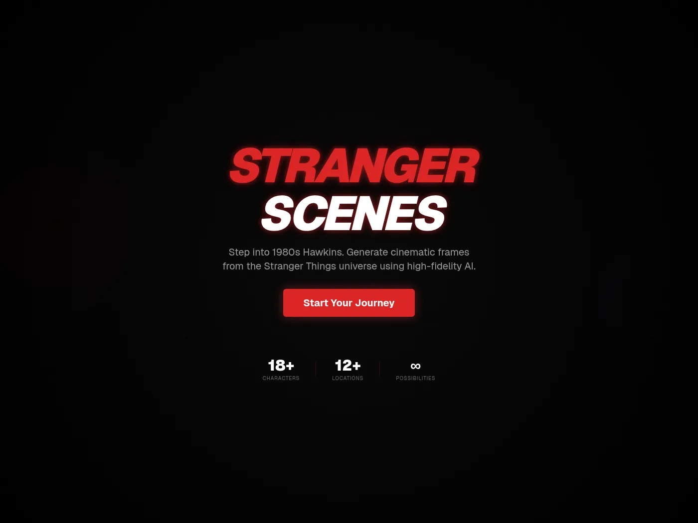 Stranger Scene Generator