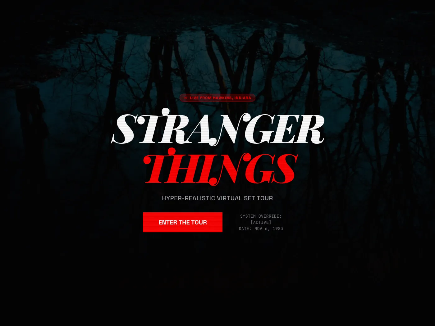 Stranger Things Set Tour