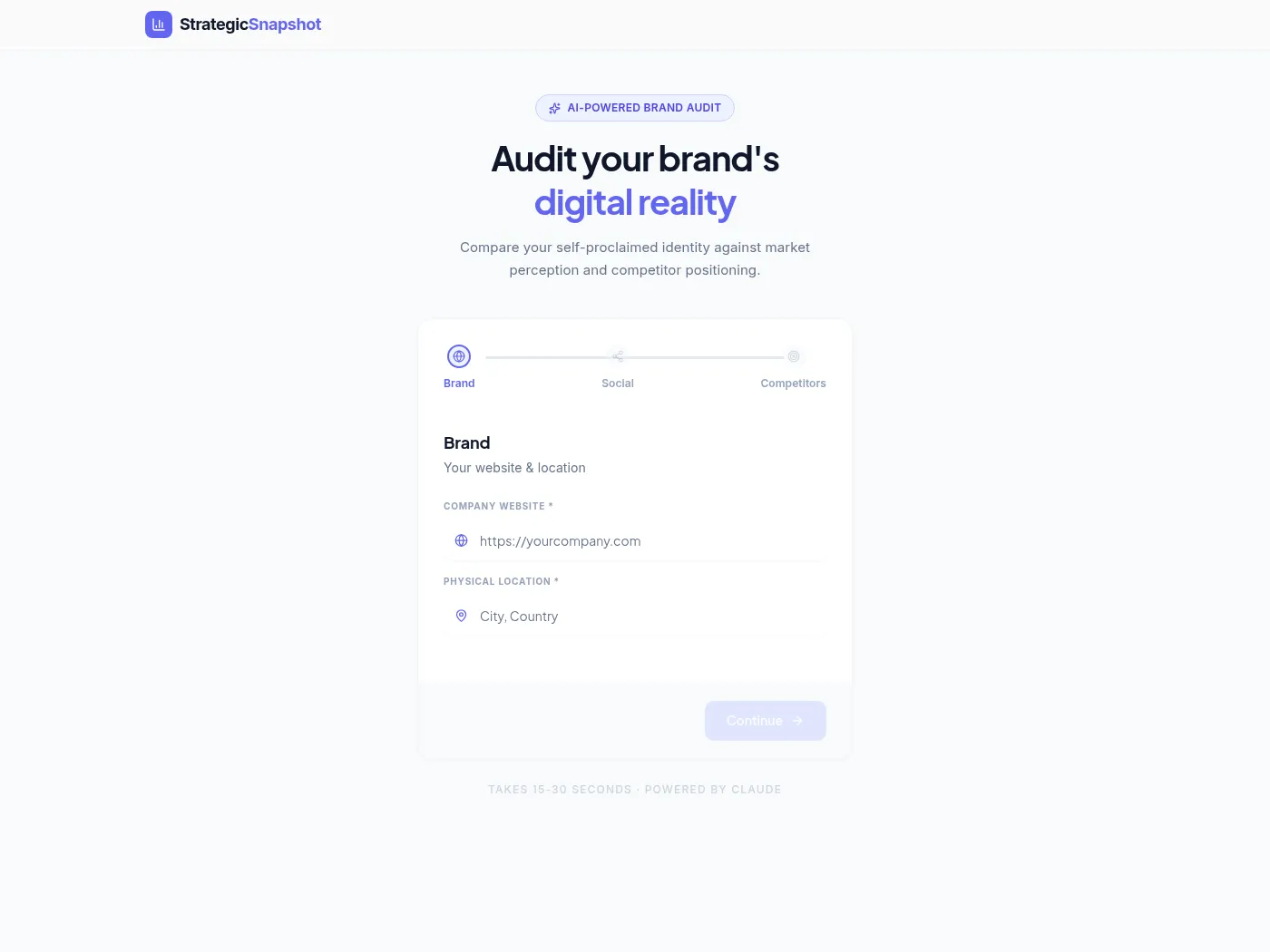 StrategicSnapshot AI Suite