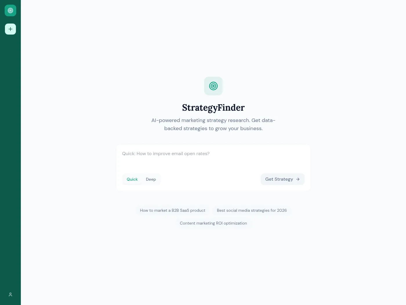 StrategyFinder Agent