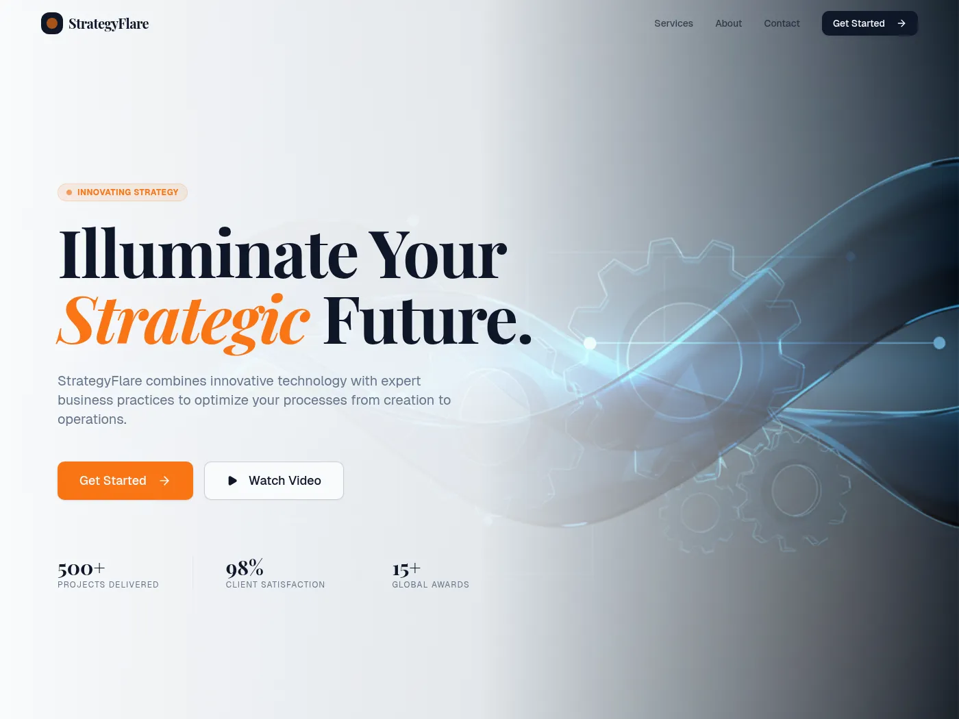 StrategyFlare Modern Site