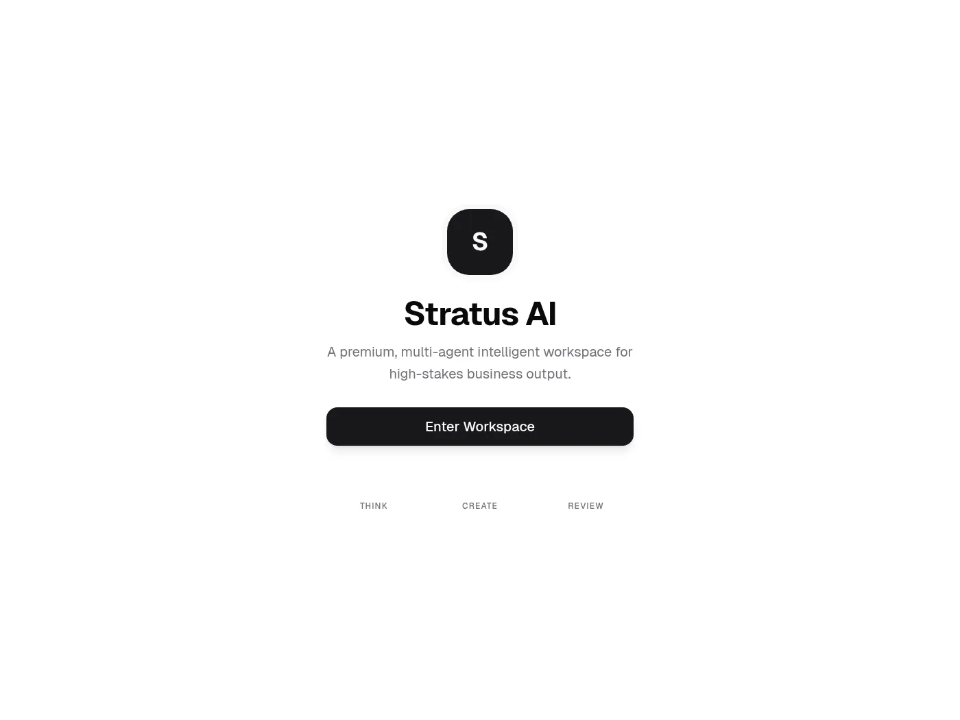 Stratus AI Workspace