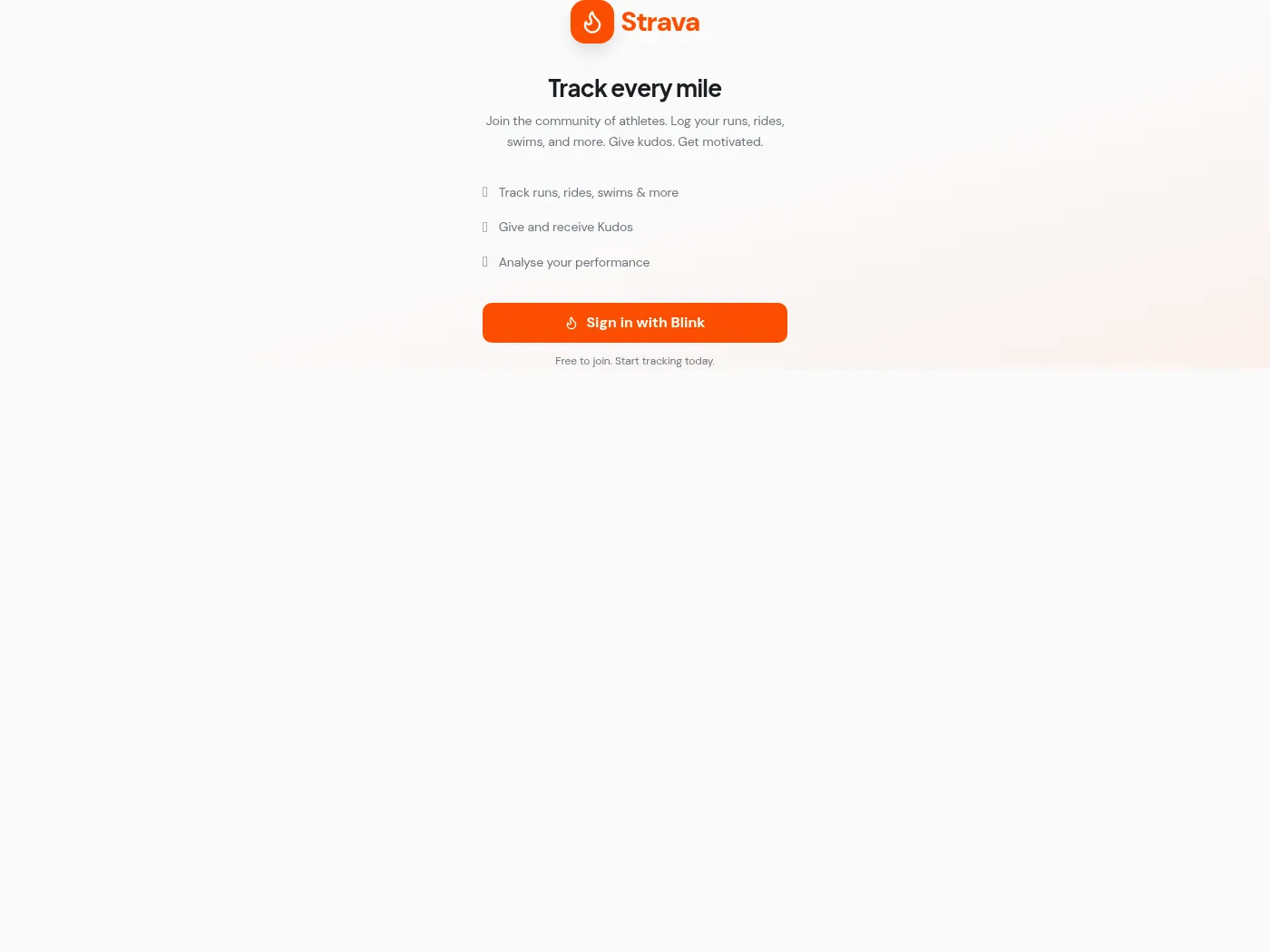 Strava Tracker Clone