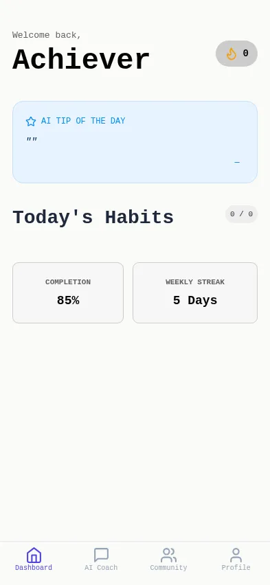 StreakMind AI Habit Coach