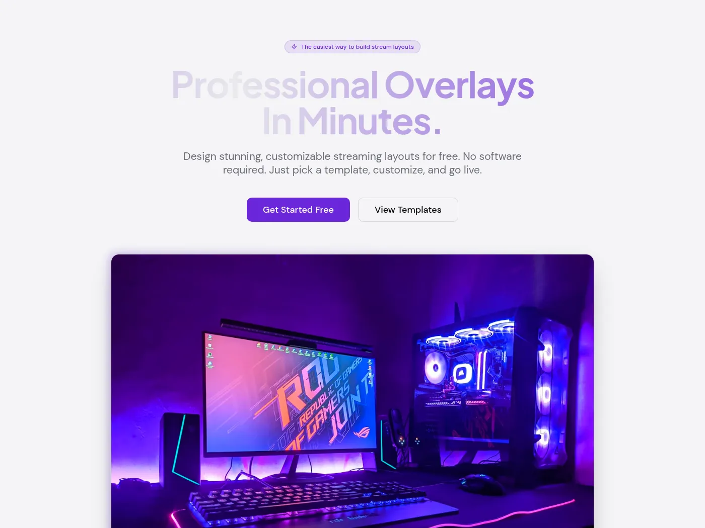 StreamLayout Maker