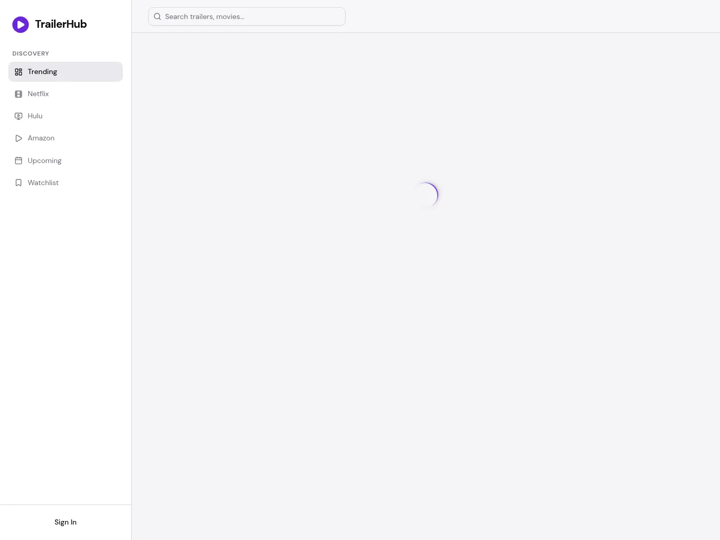 StreamTrailers Hub