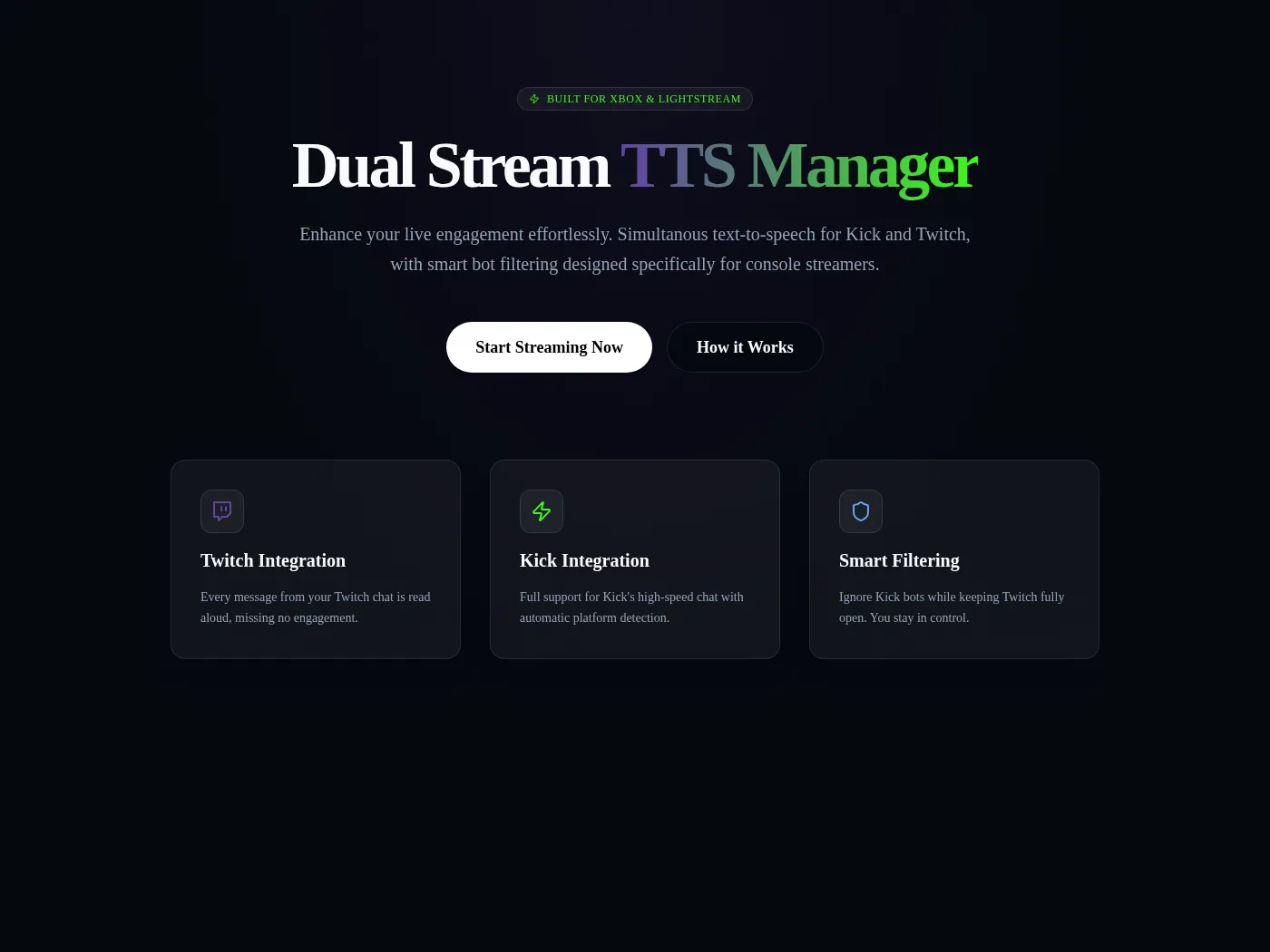 Stream TTS Manager