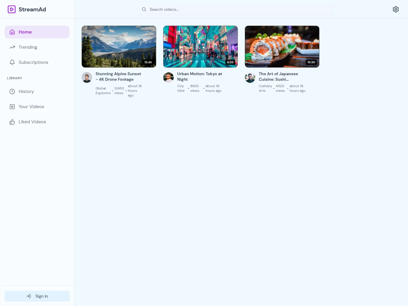 StreamAd Social Video