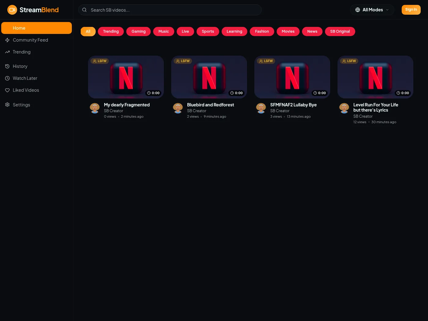 StreamBlend