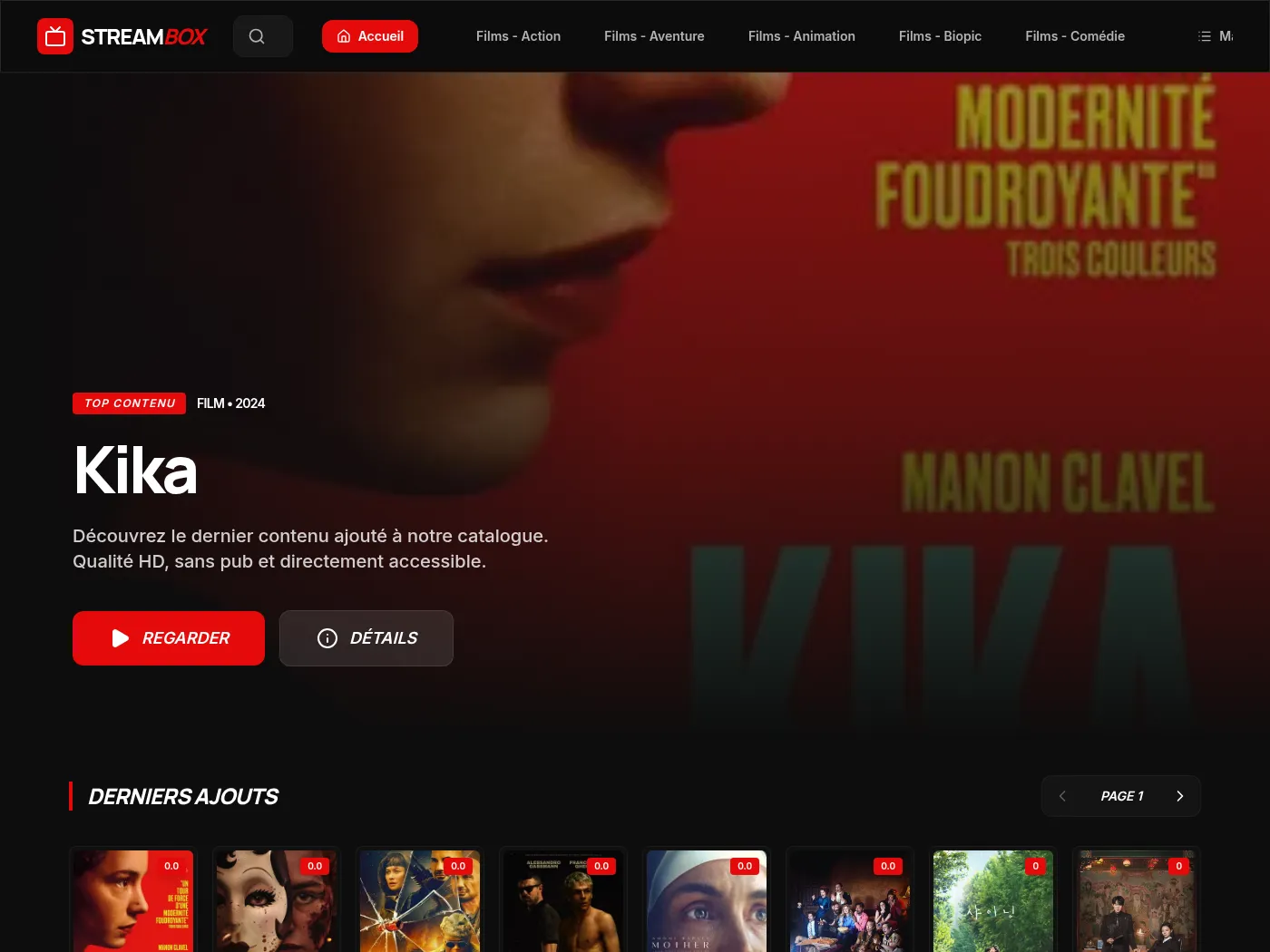 StreamBox Catalog Viewer