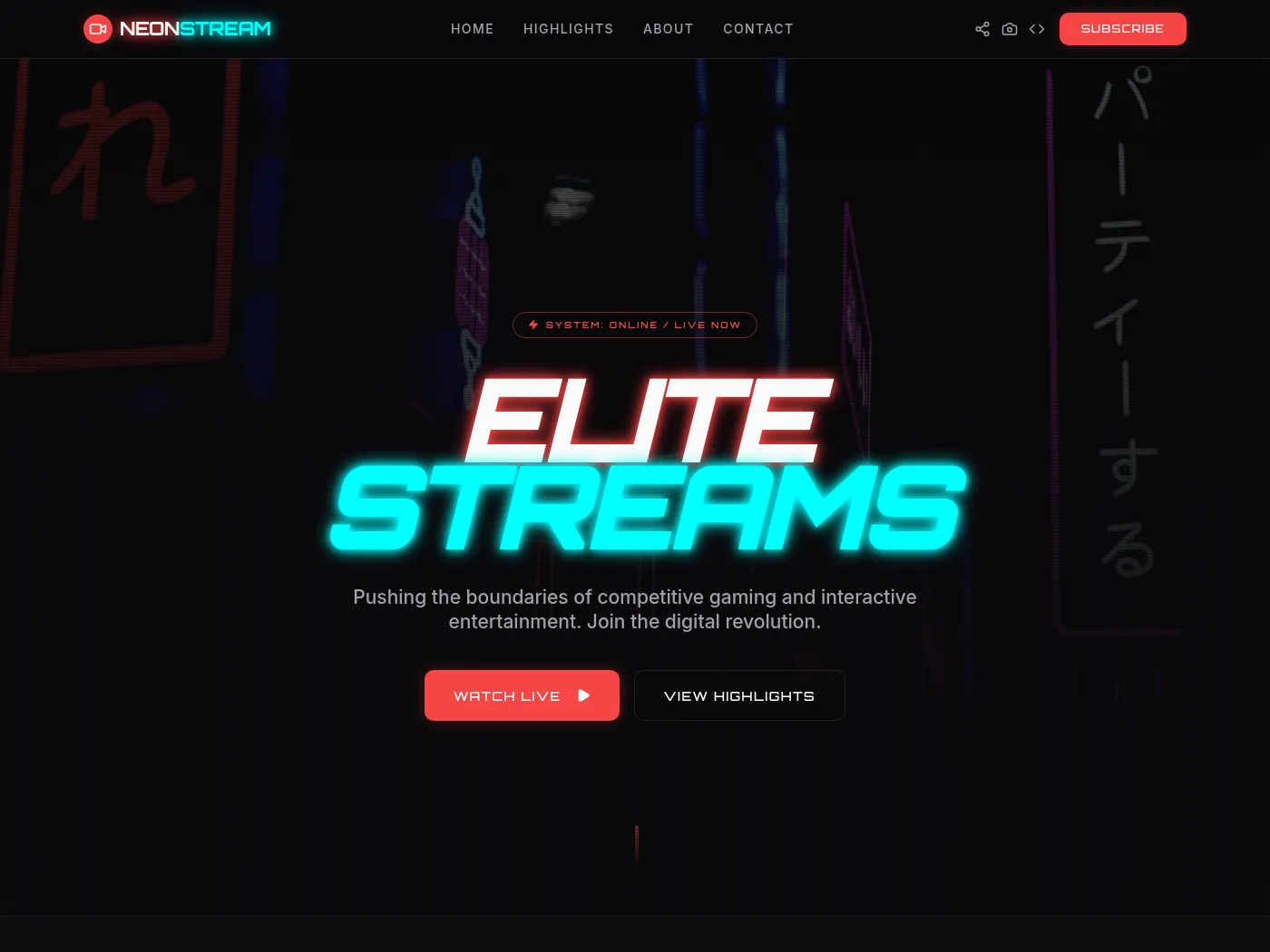Streamer Portfolio Hub