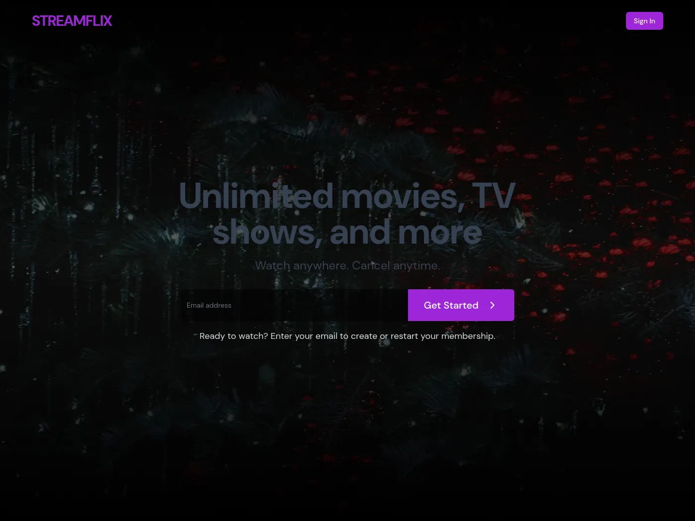 StreamFlix Clone