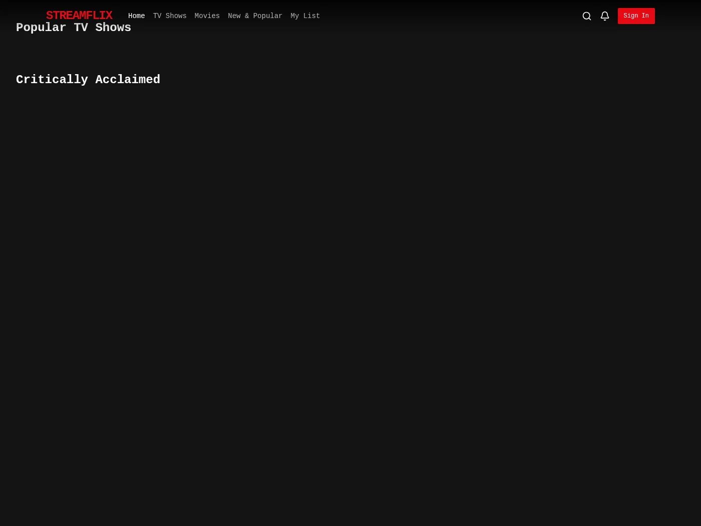 StreamFlix Hub