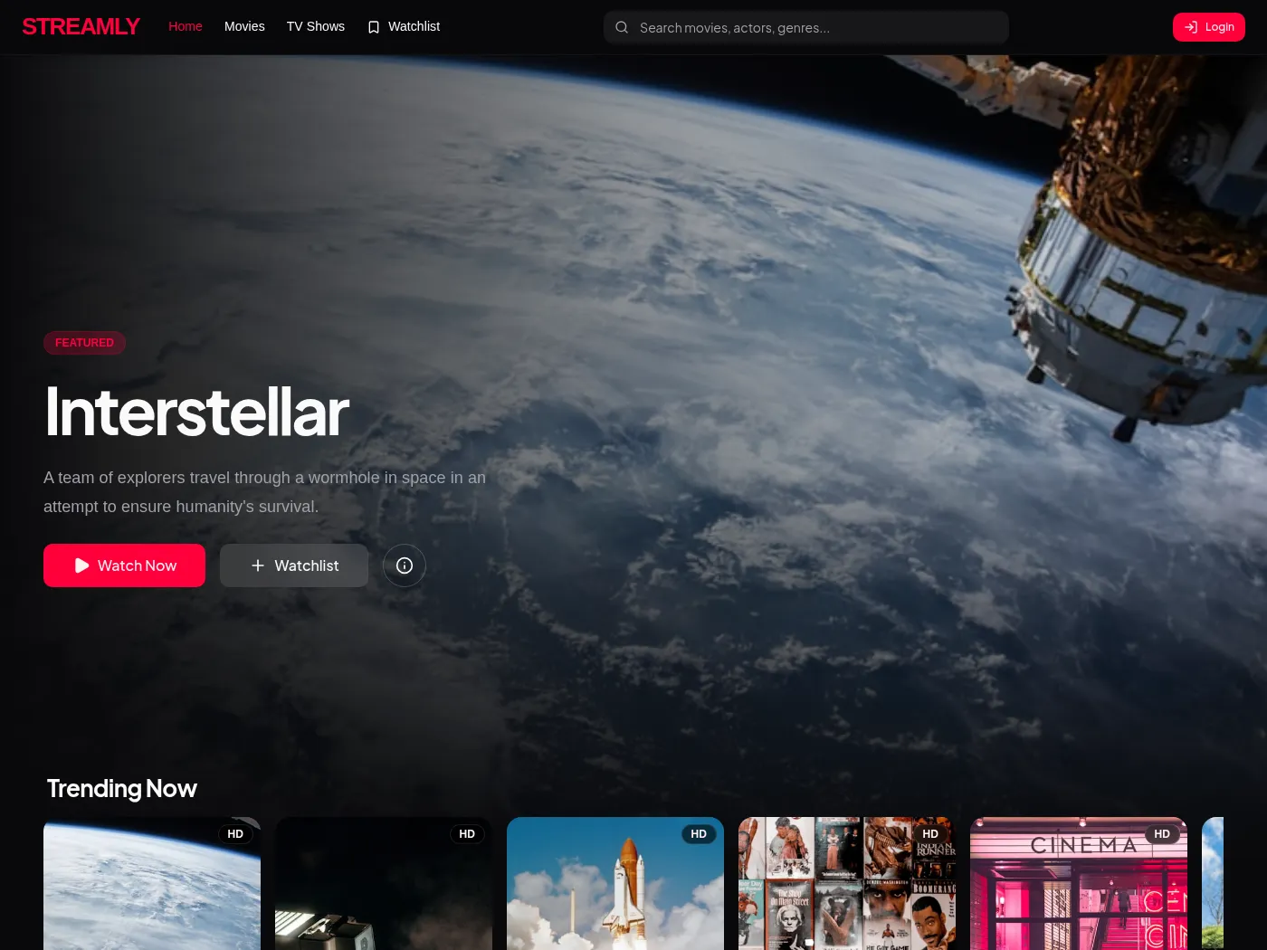 Streamly Web