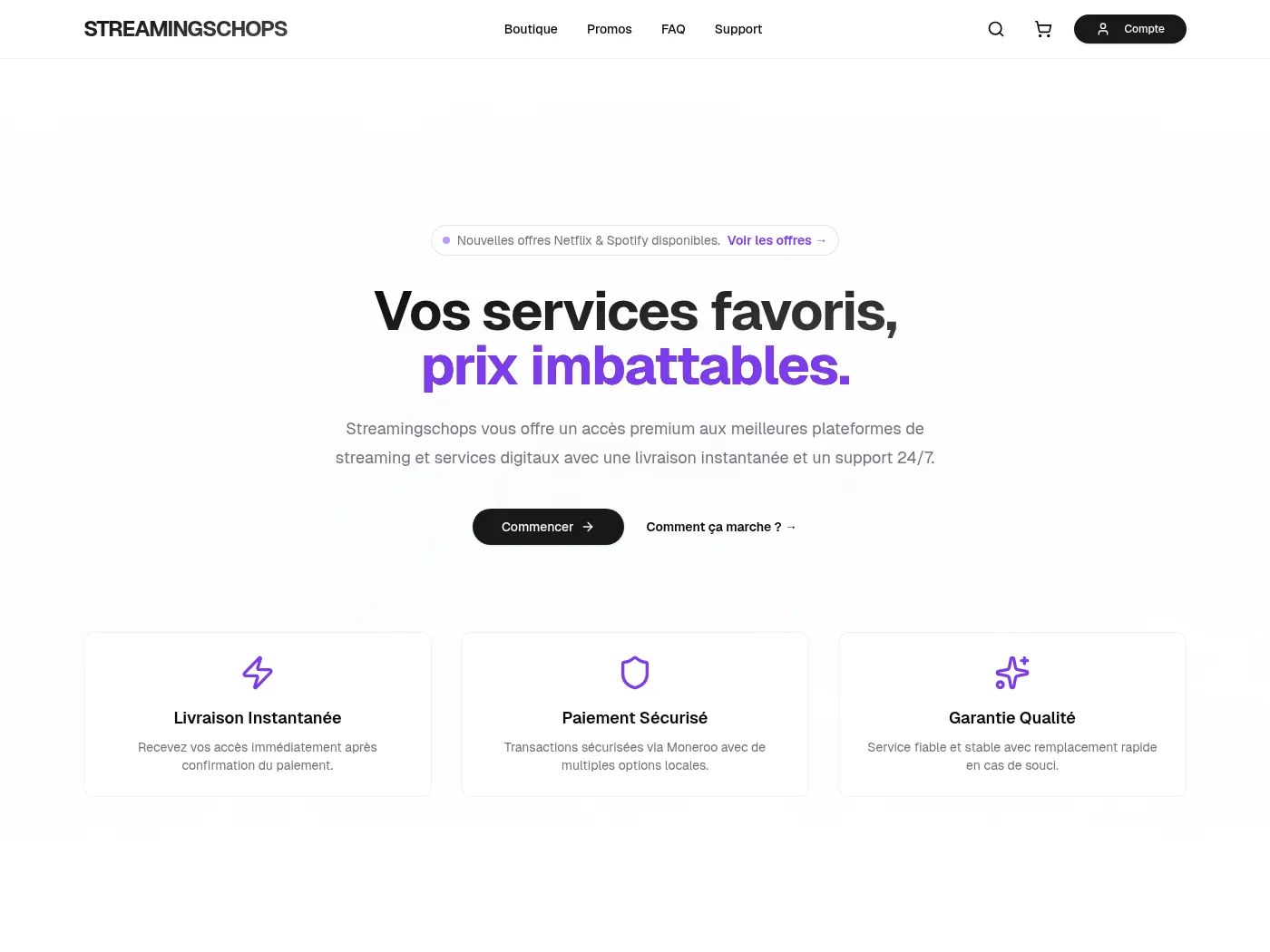 Streamingschops Ultra Site