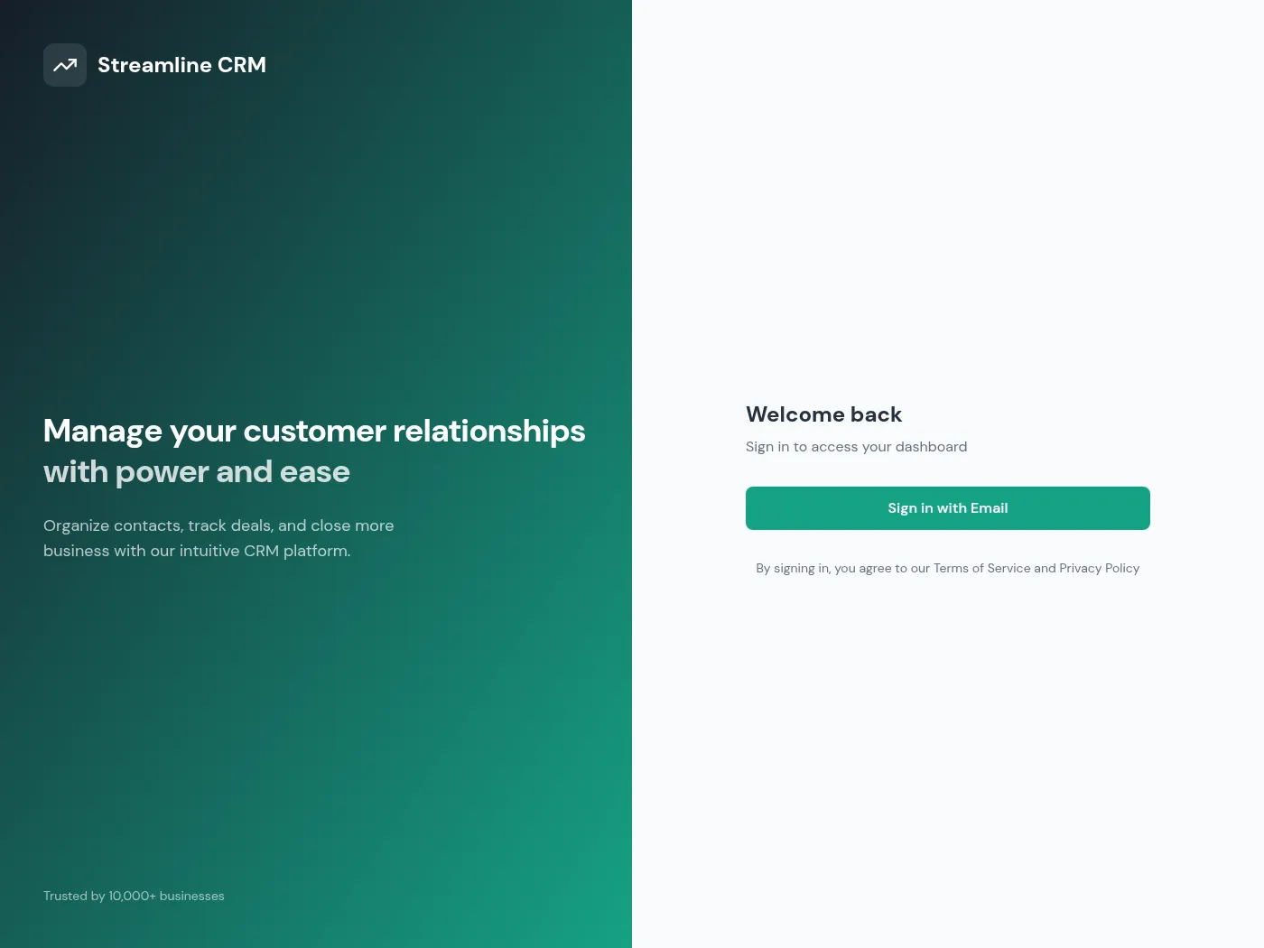 Streamline CRM