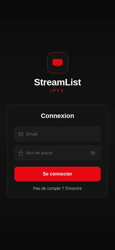 StreamList IPTV