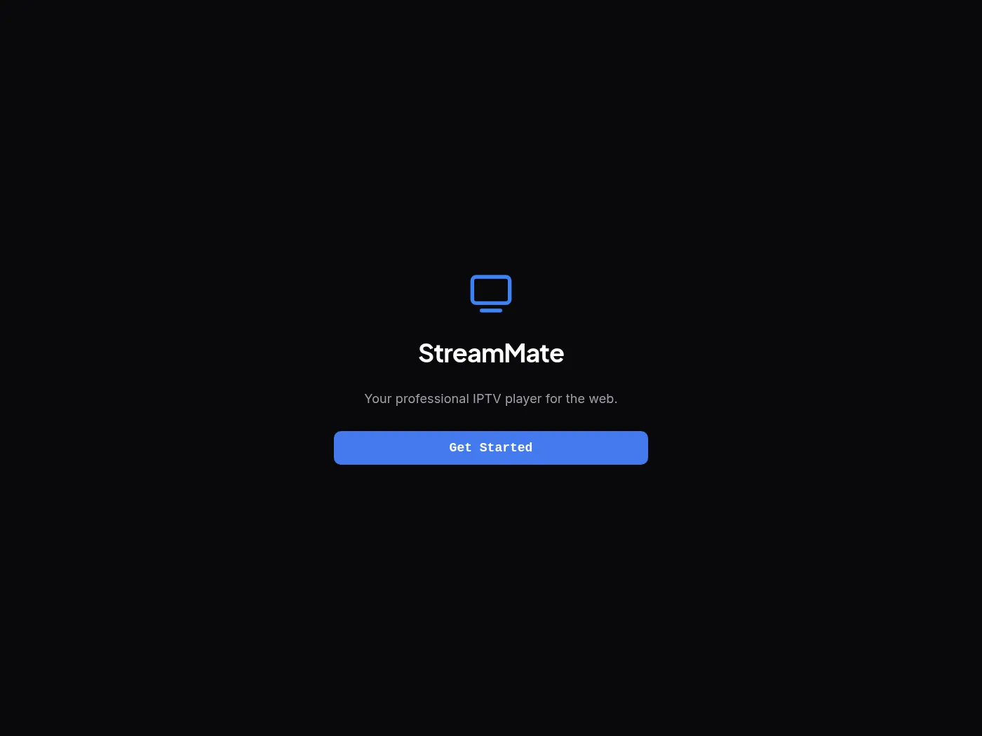 StreamMate IPTV Player