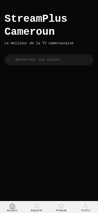 StreamPlus Cameroun