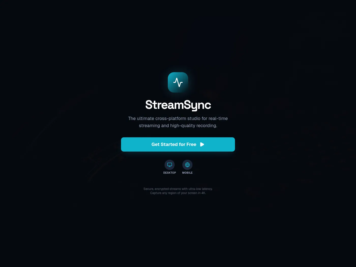 StreamSync Studio