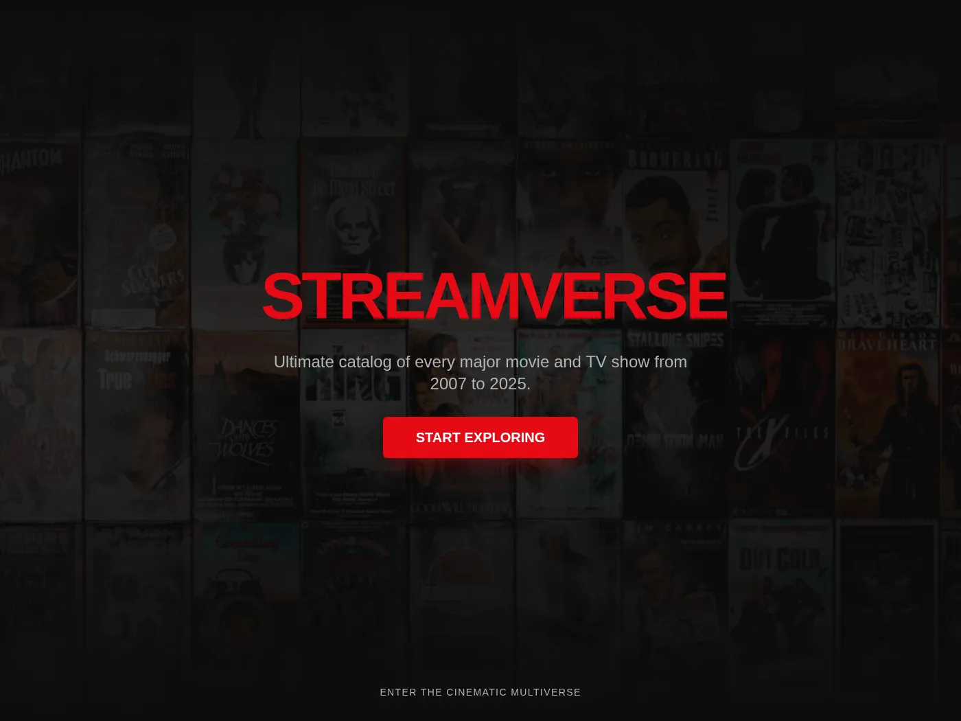 StreamVerse: Ultimate Catalog