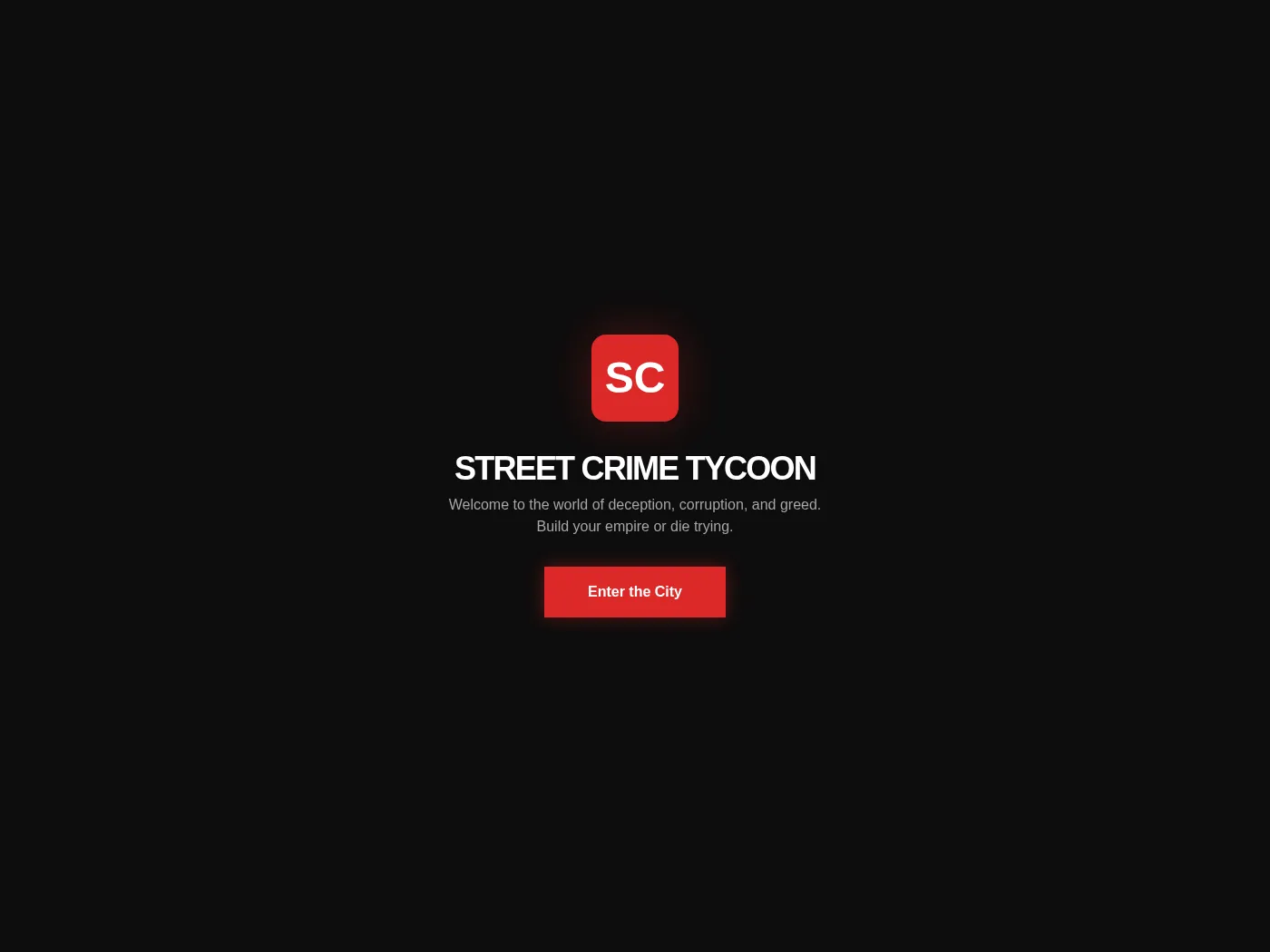 Street Crime Tycoon