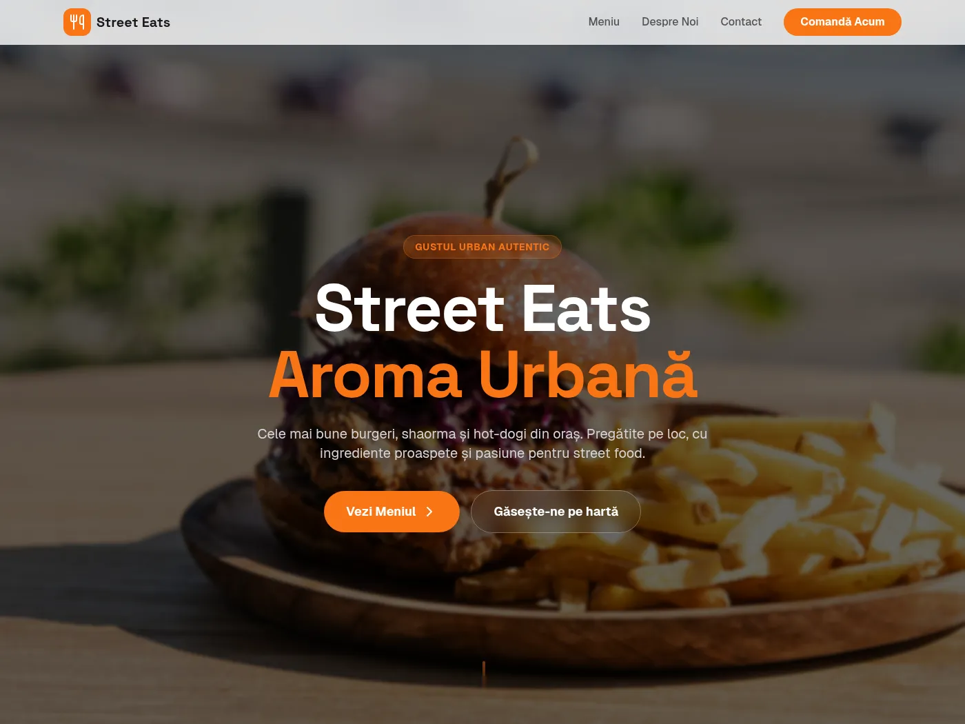 Street Eats Webpage
