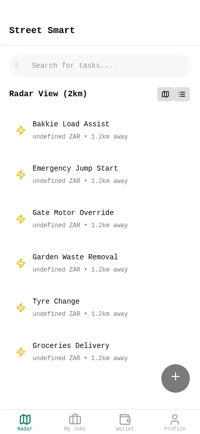 Street Smart Gig App