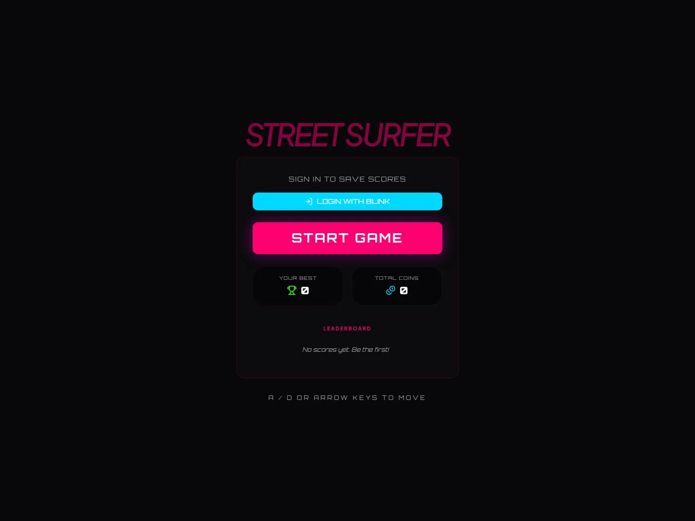 Street Surfer Game