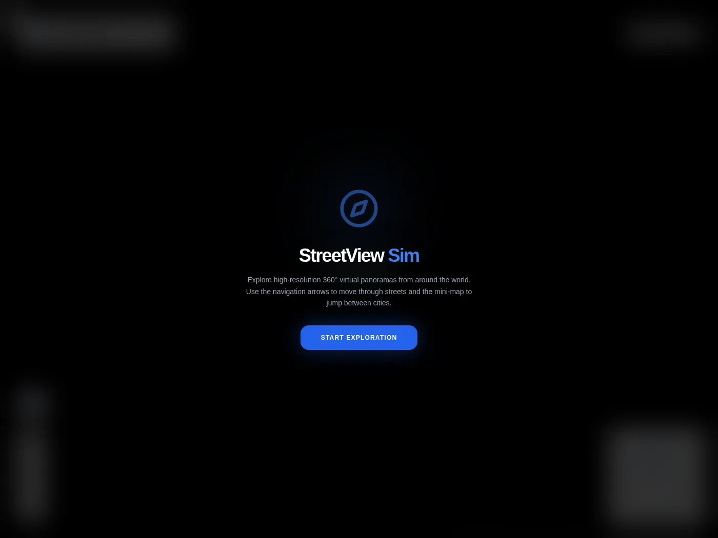 StreetView Sim