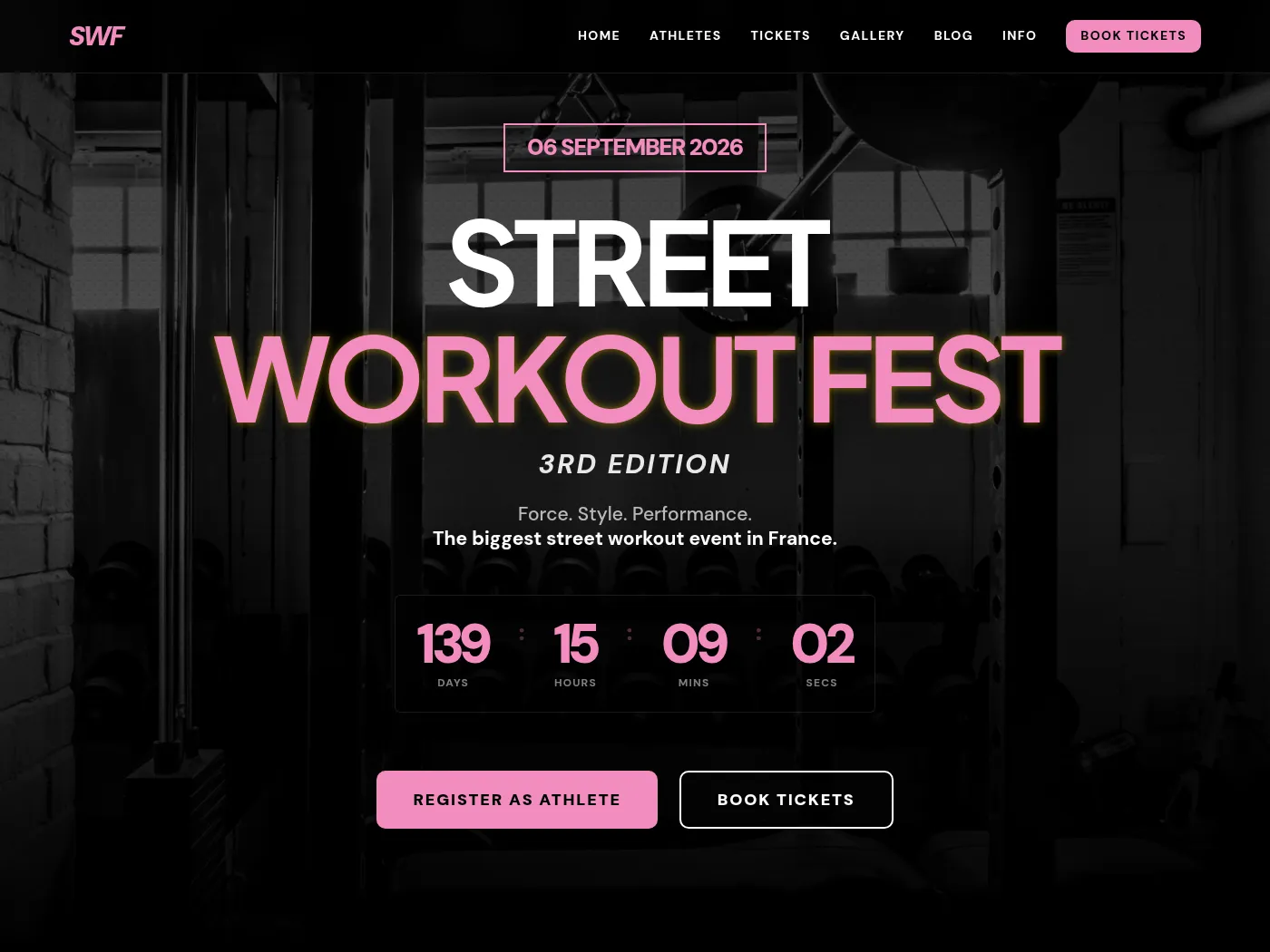 Street Workout Fest Web