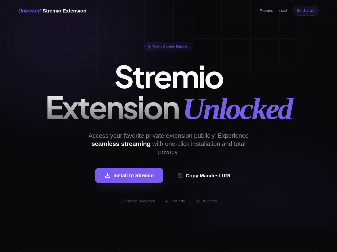 Stremio Extension Unlocked