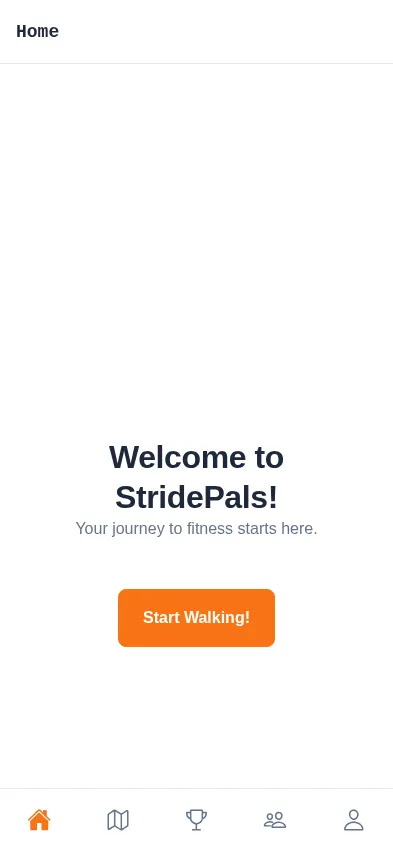 StridePals Fitness Quest